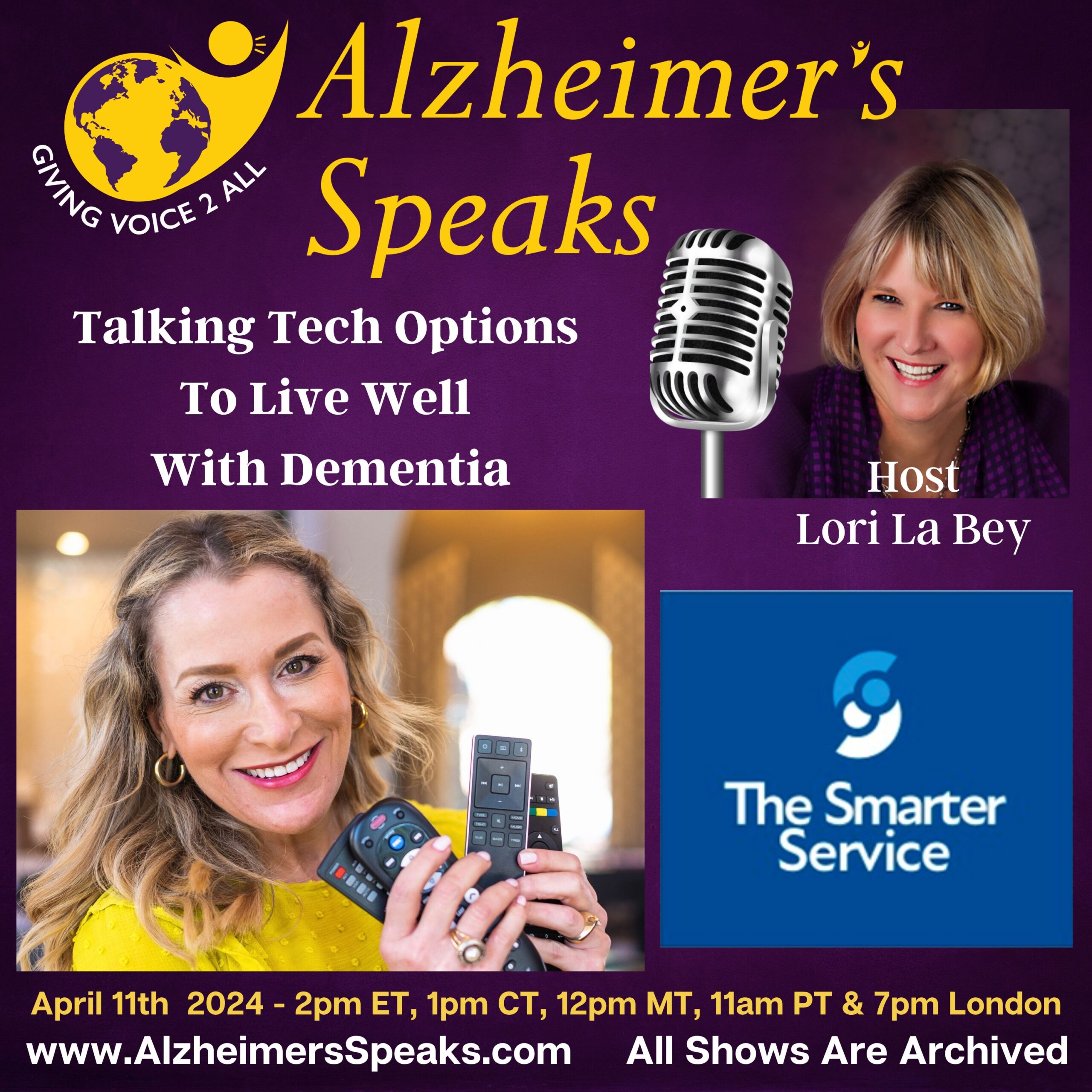 Talking Tech Options To Live Well With Dementia - Alzheimer's Speaks