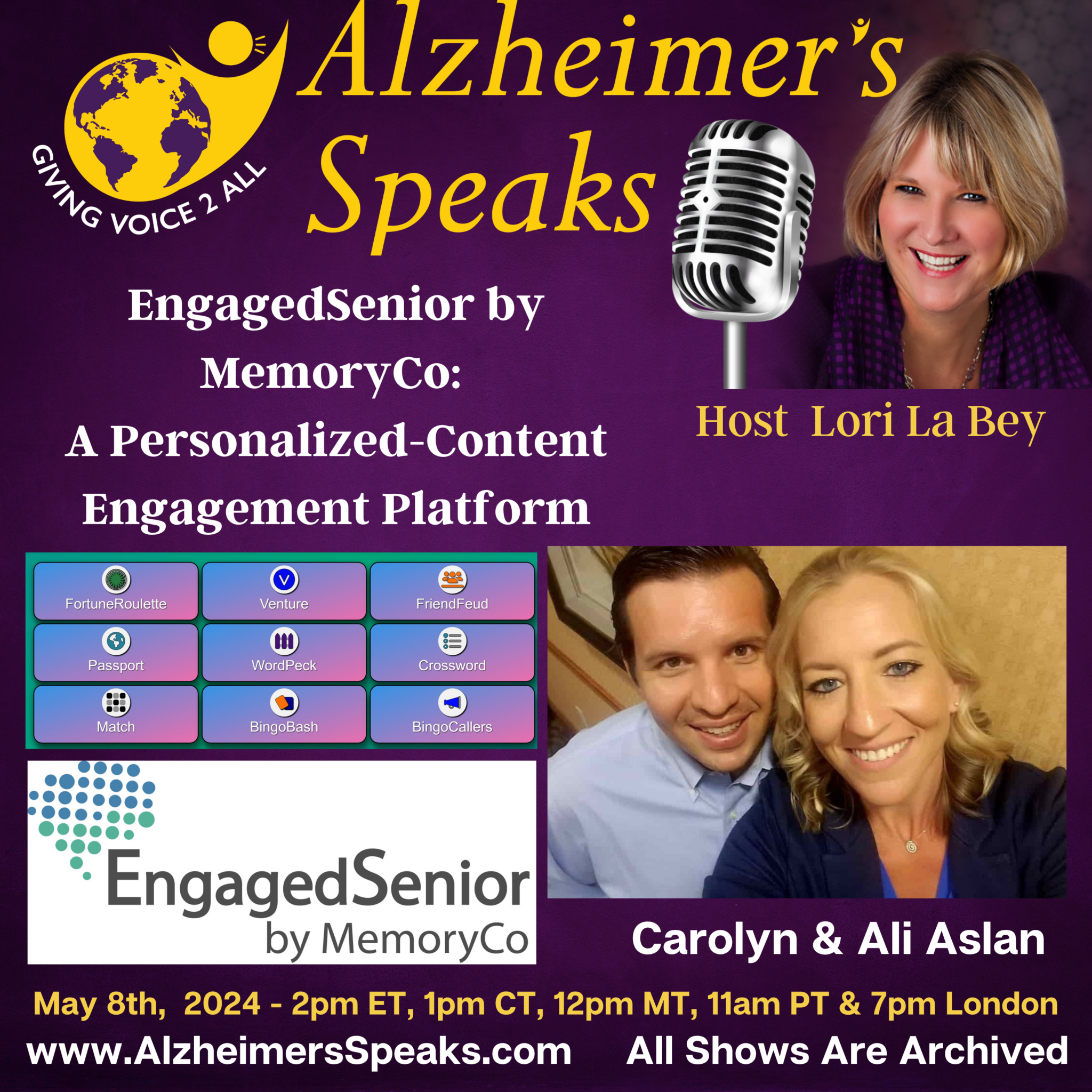 EngagedSenior by MemoryCo: A Personalized-Content Engagement Platform ...