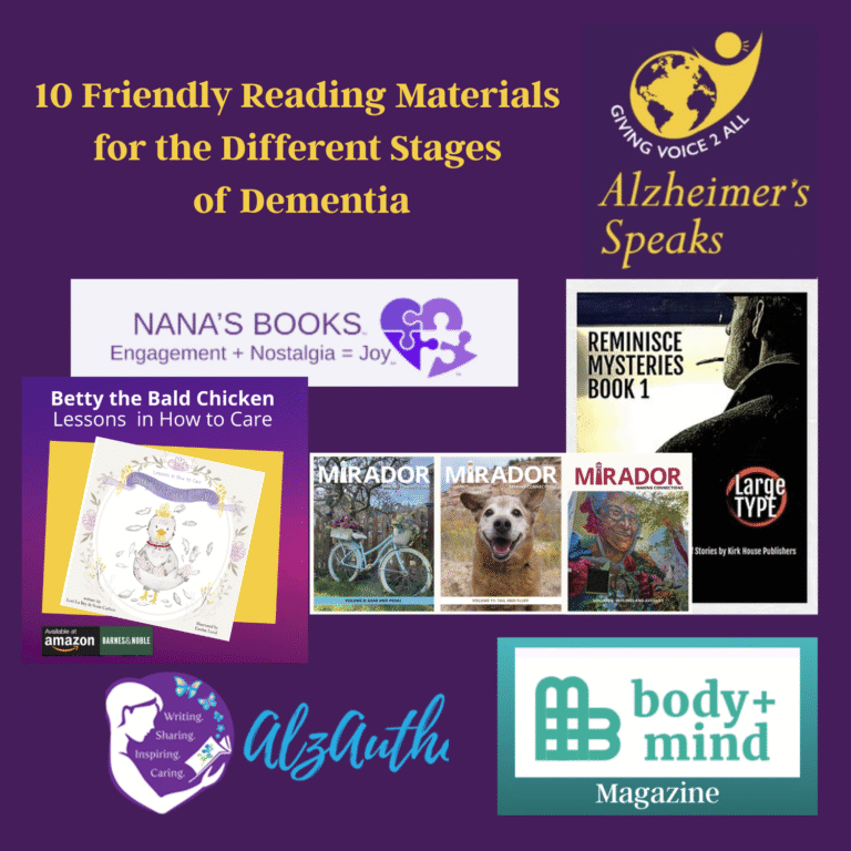 10 Friendly Reading Materials for the Different Stages Dementia ...
